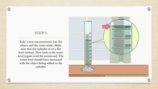 Volume of irregular object | PPTX