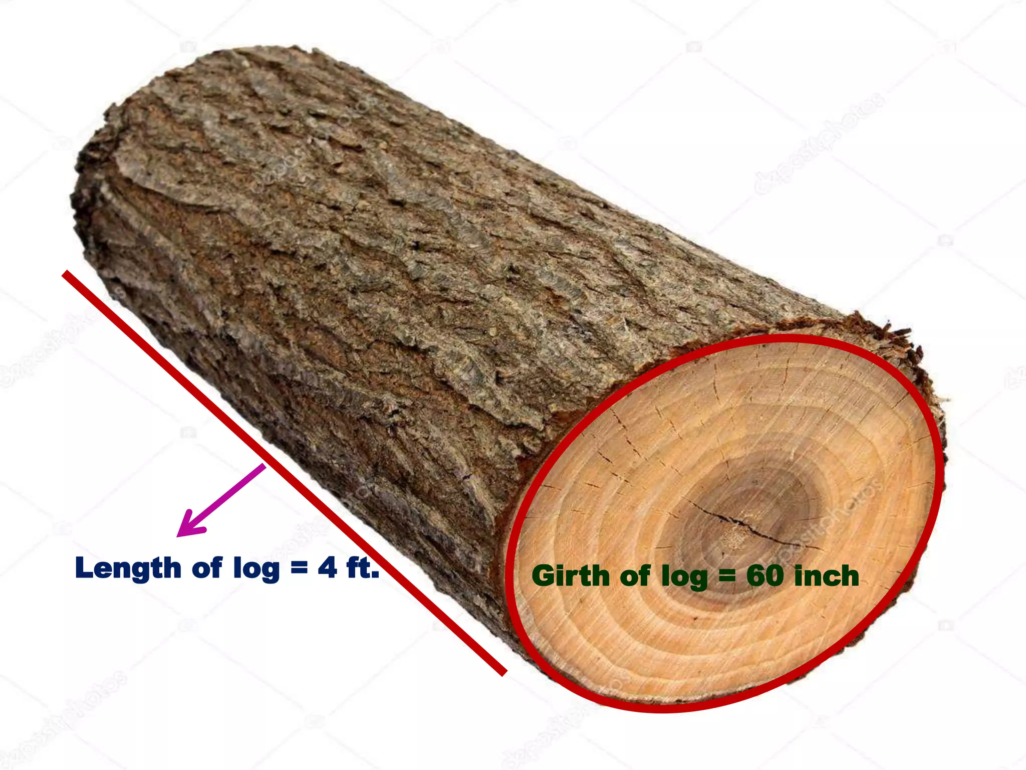 How to calculate Volume of logs | PPTX