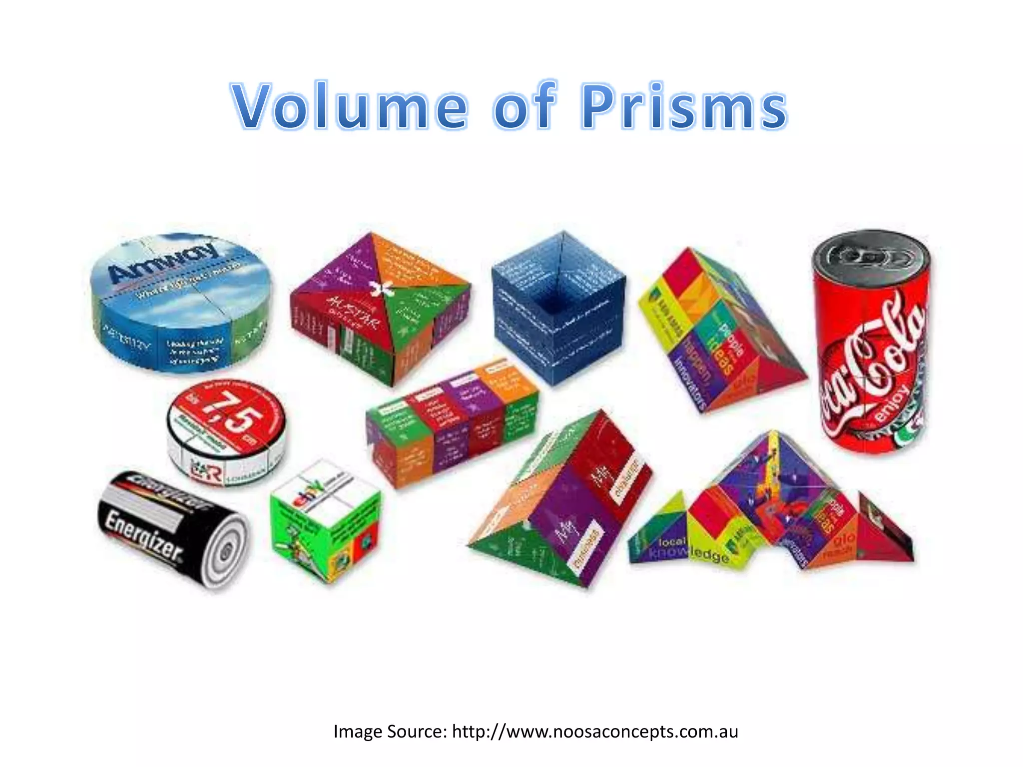 Volume of Prisms | PPTX