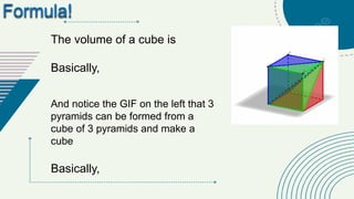 Volume of Pyramids 8th grade mathematics 2nd quarter | PPTX