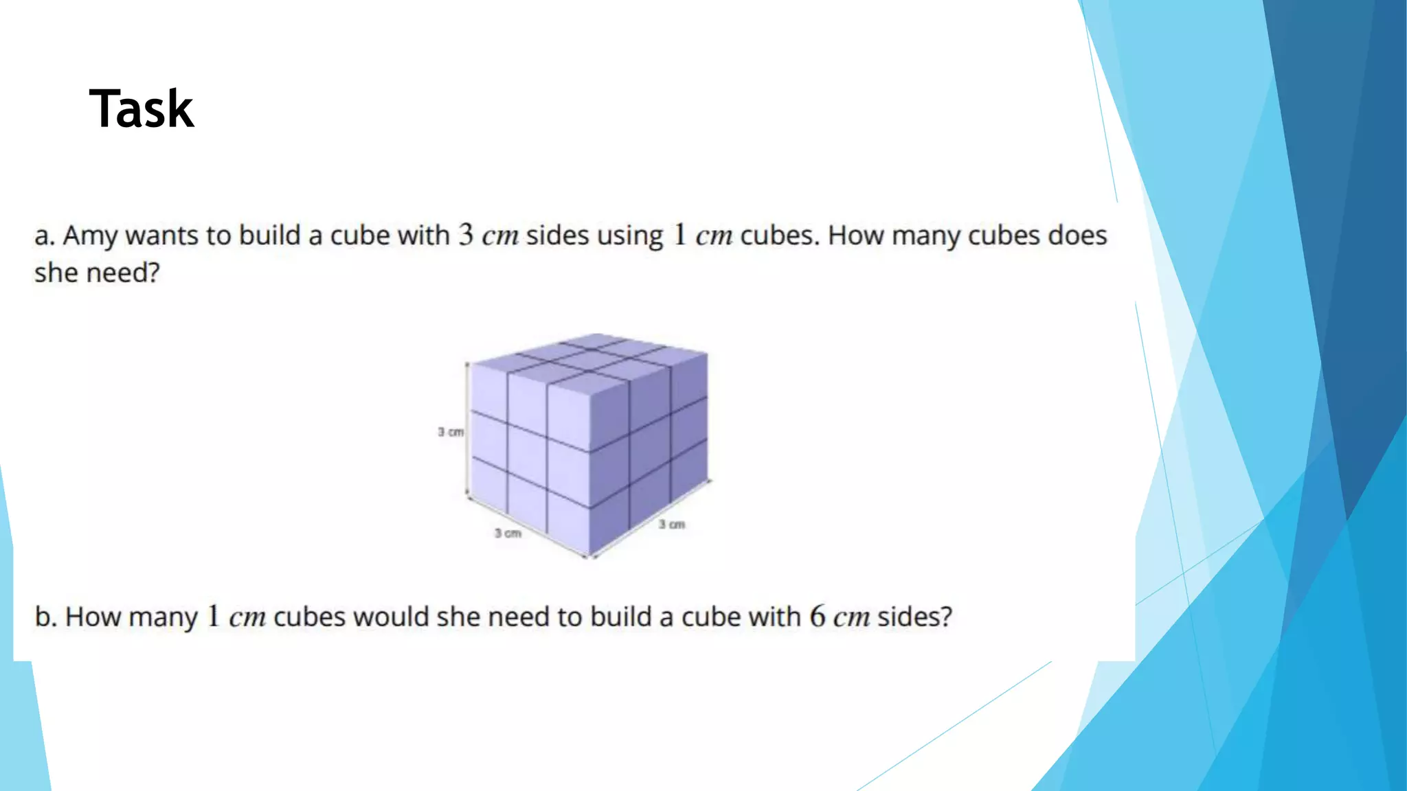 Volume of rectangular prisms | PPT