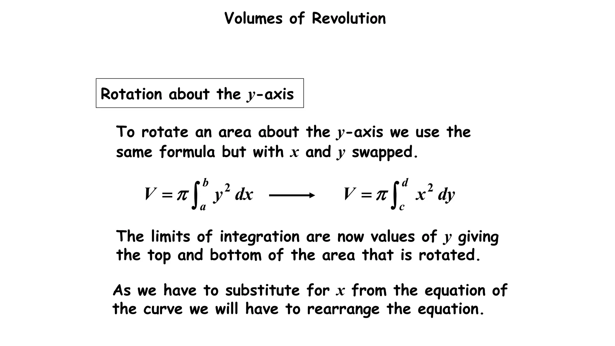 Volume of revolution | PPTX