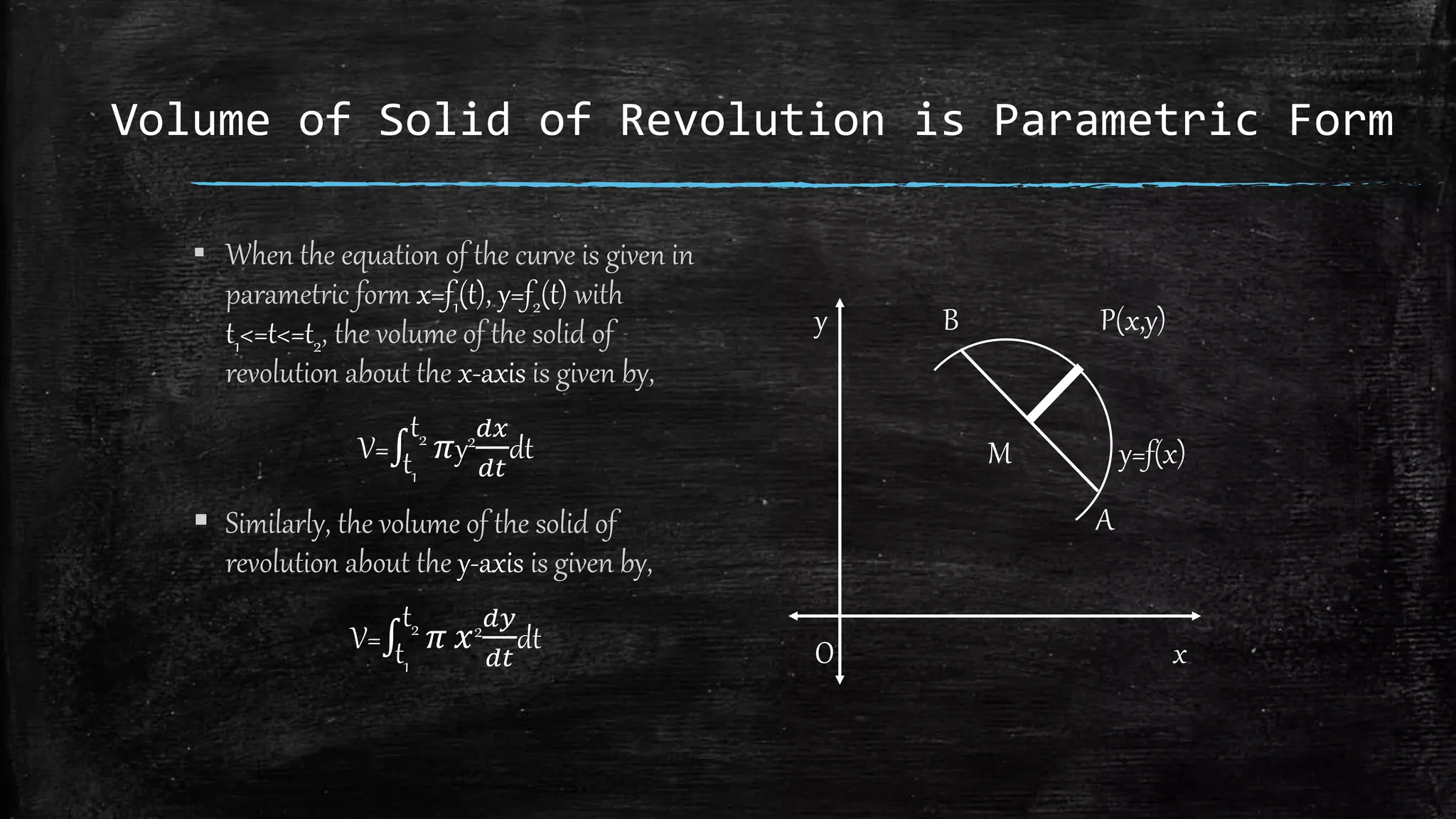 Volume of solid of revolution | PPTX