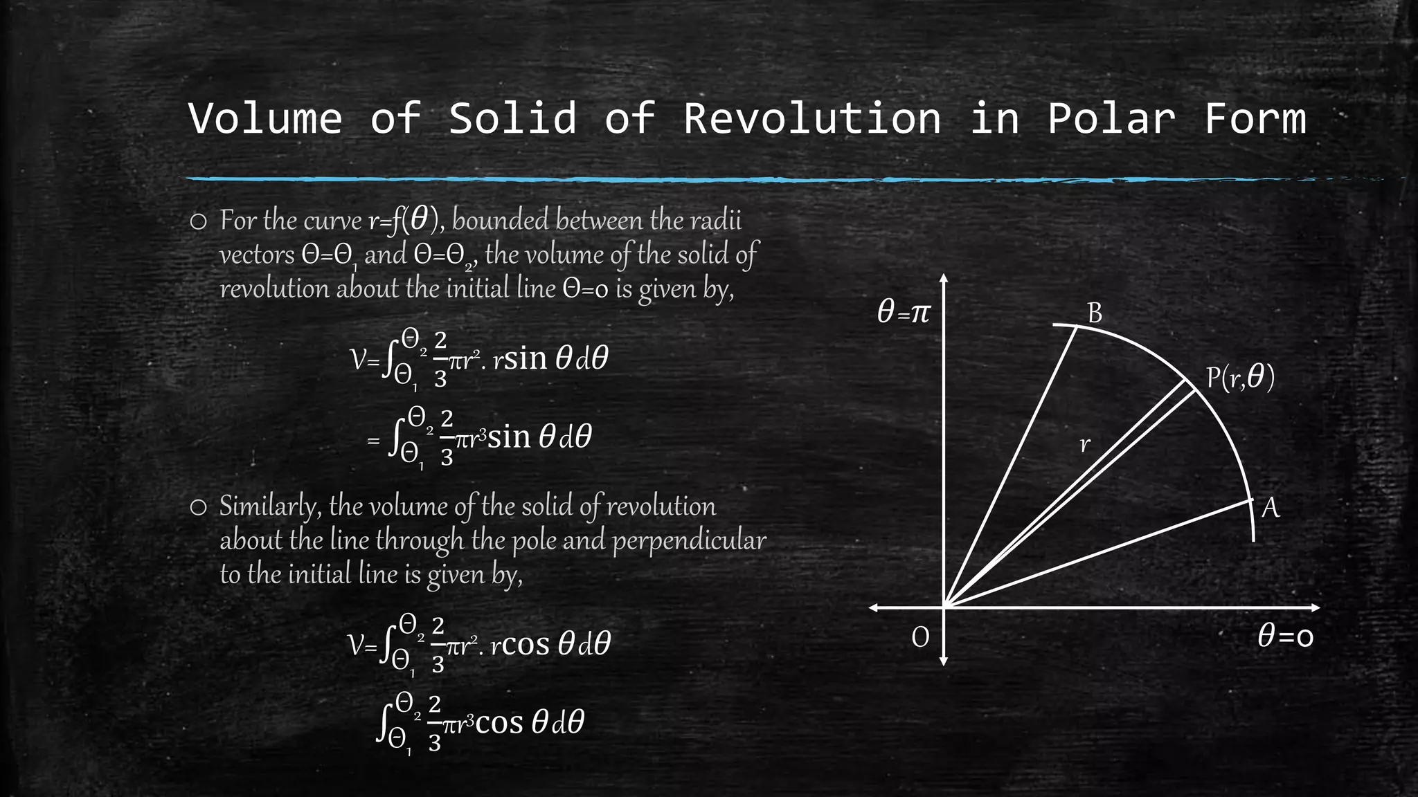 Volume of solid of revolution | PPTX
