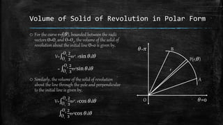 Volume of solid of revolution | PPTX