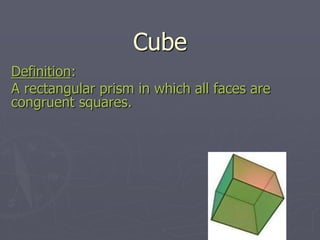 Volume of solid rectangular prism | PPSX | Physics | Science