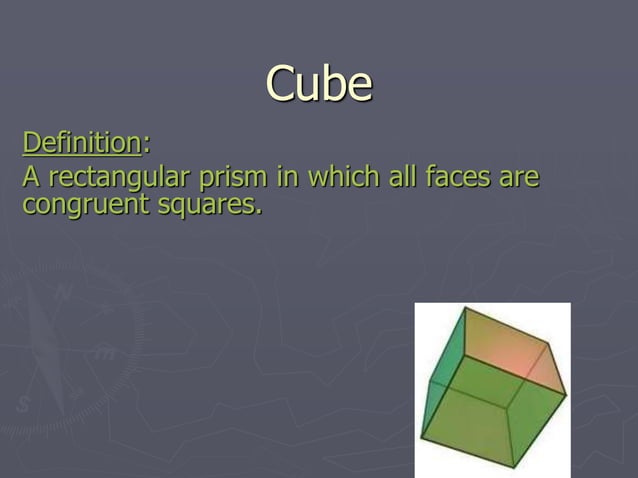 Volume of solid rectangular prism | PPSX | Physics | Science