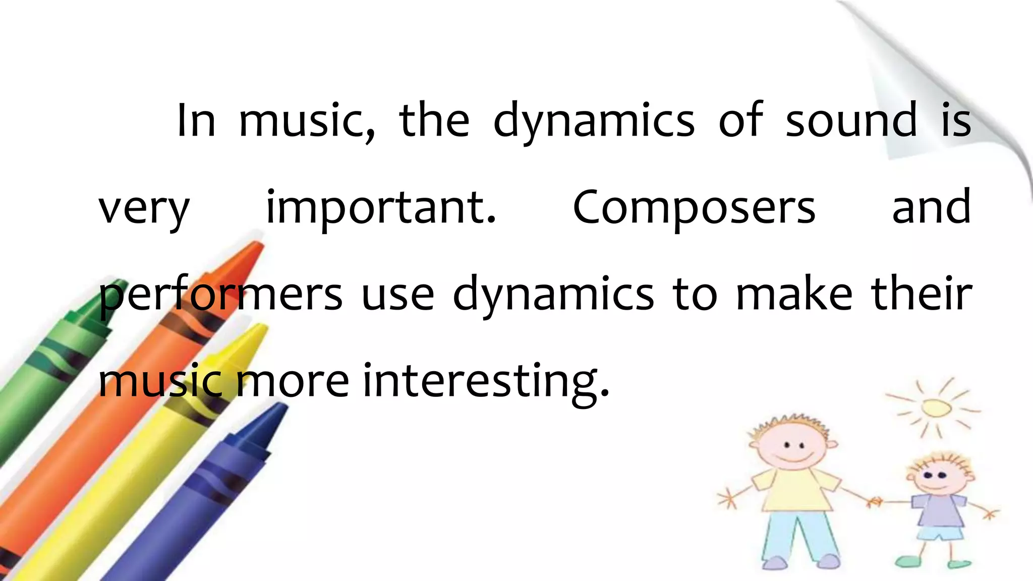 Volume of Sound in Music | PPTX