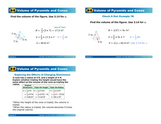 Volume pyramid notes | PDF