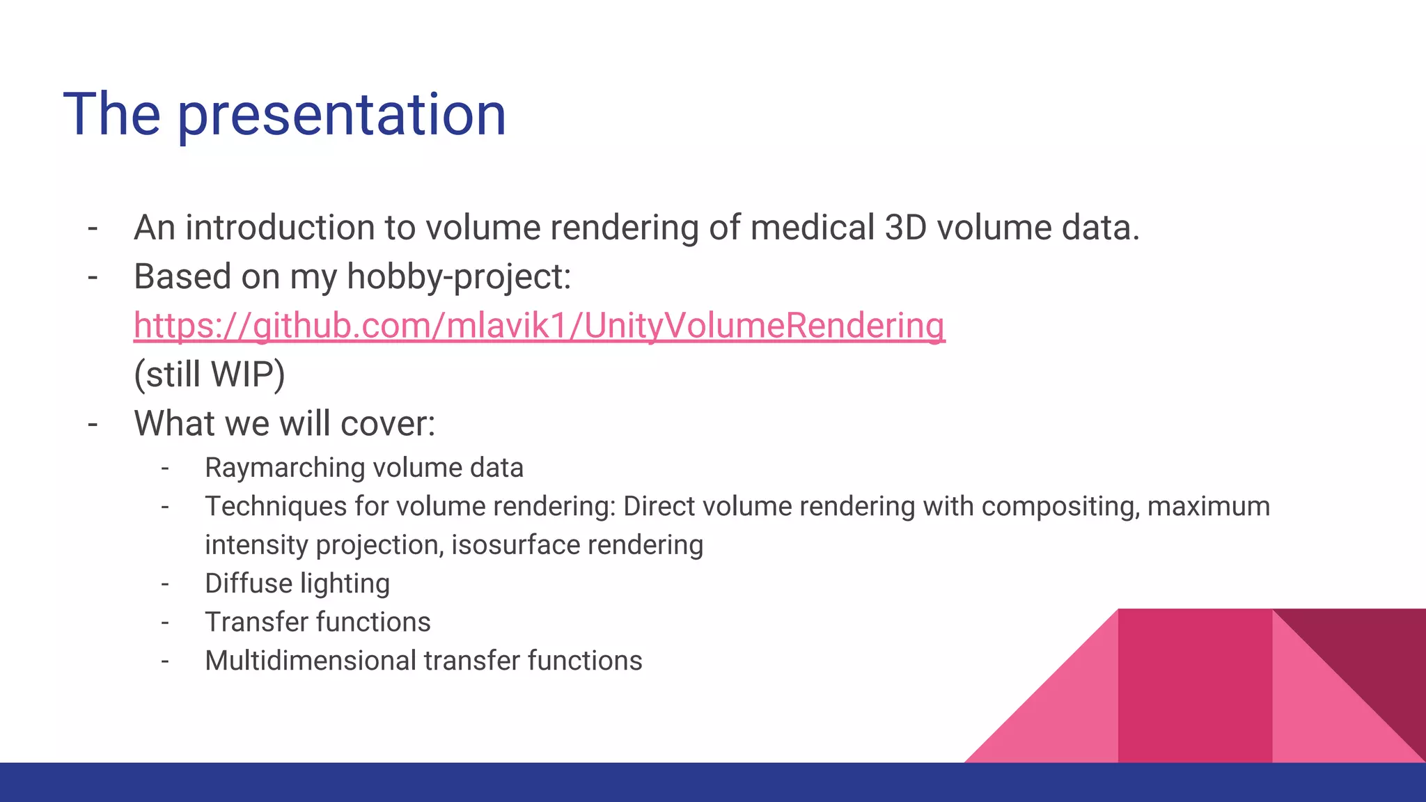 Volume Rendering in Unity3D | PDF | 3-D Graphics | Computer Software and Applications