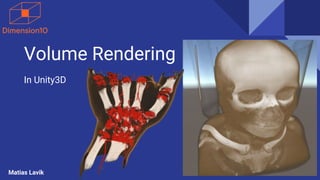 Volume Rendering in Unity3D | PDF