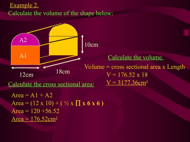 Volumes-Of-Solid Figures and 3D Figure Shapes | PPT