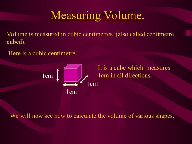 Volumes-Of-Solid Figures and 3D Figure Shapes | PPT