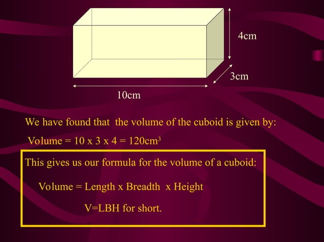 Volumes-Of-Solid Figures and 3D Figure Shapes | PPT