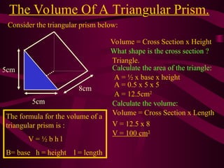 Matrices and Calculus Volume of Solids Examples | PPT