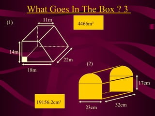 Matrices and Calculus Volume of Solids Examples | PPT