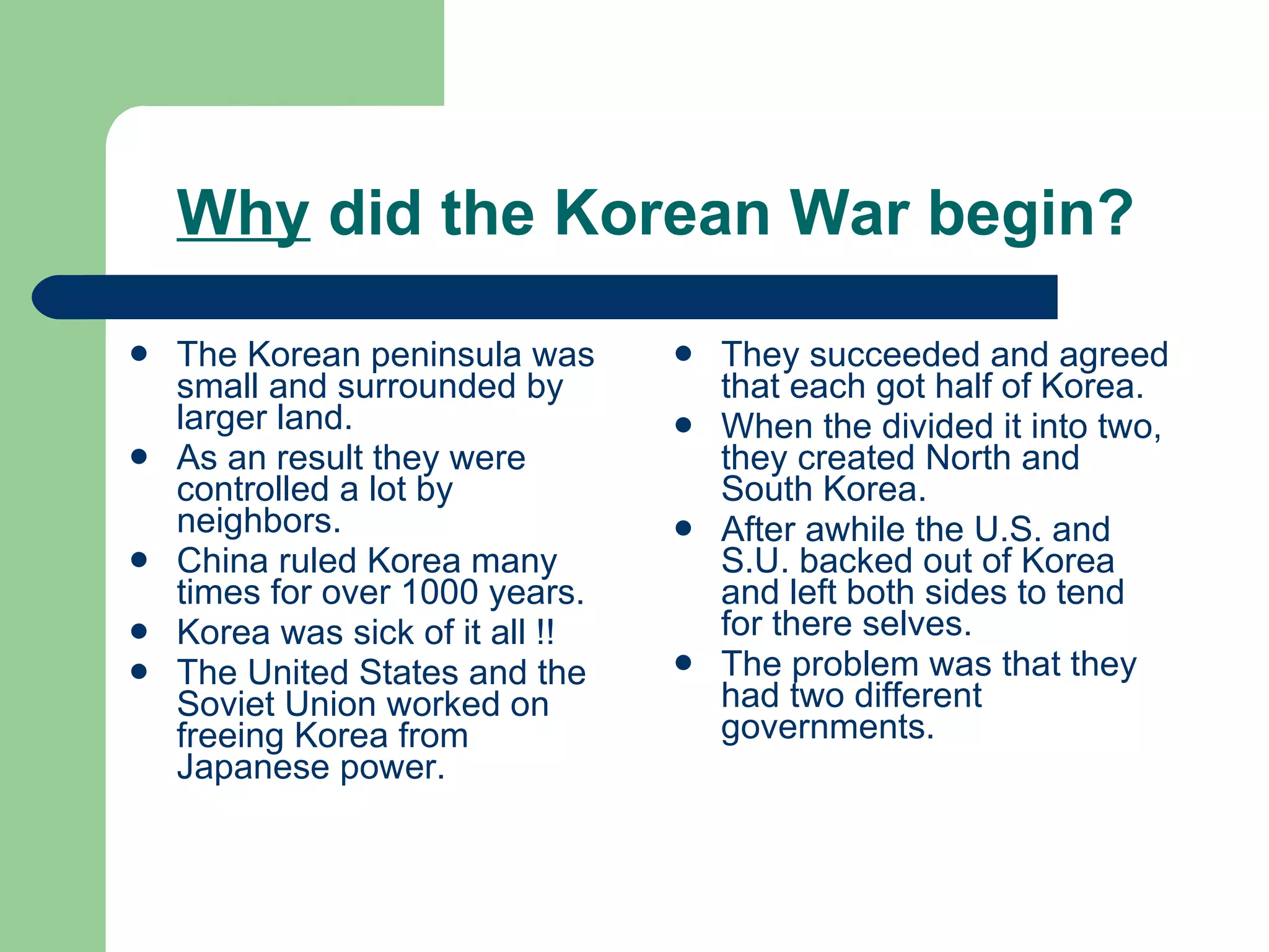 Korean War | PPT