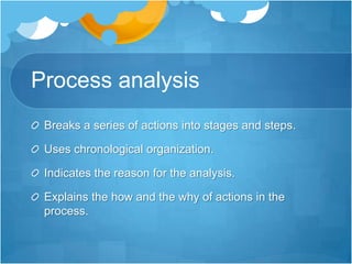 Process Analysis | PPTX
