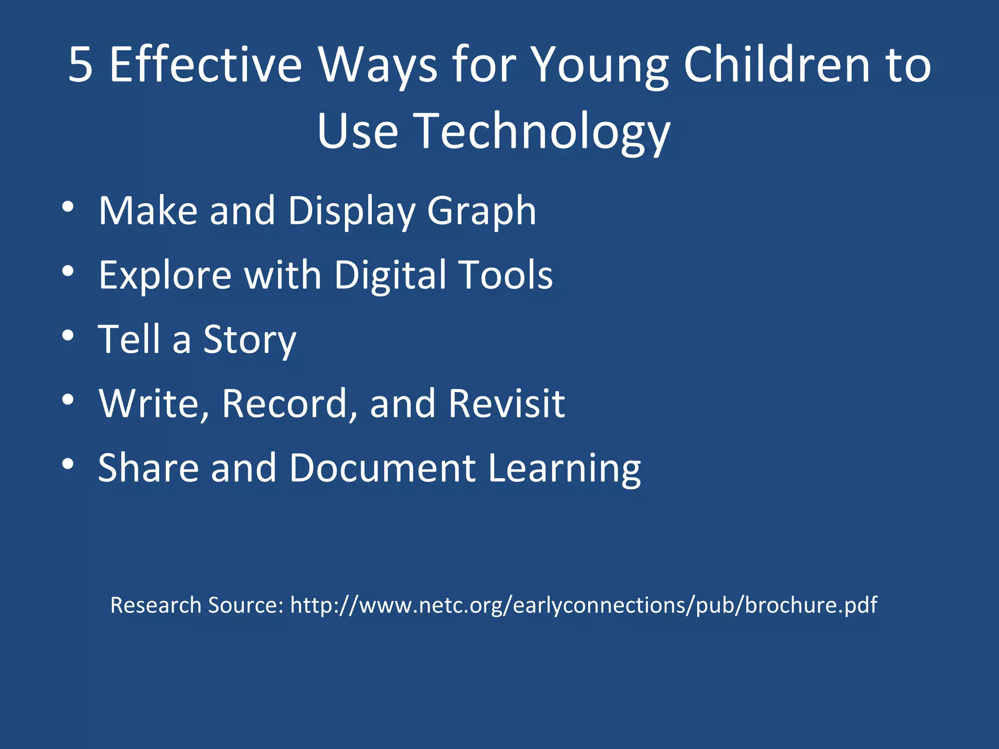 Technology in ECE Powerpoint | PPT