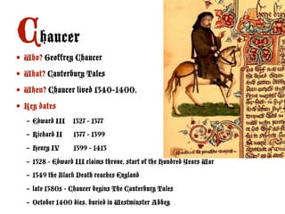 Chaucer | PPT