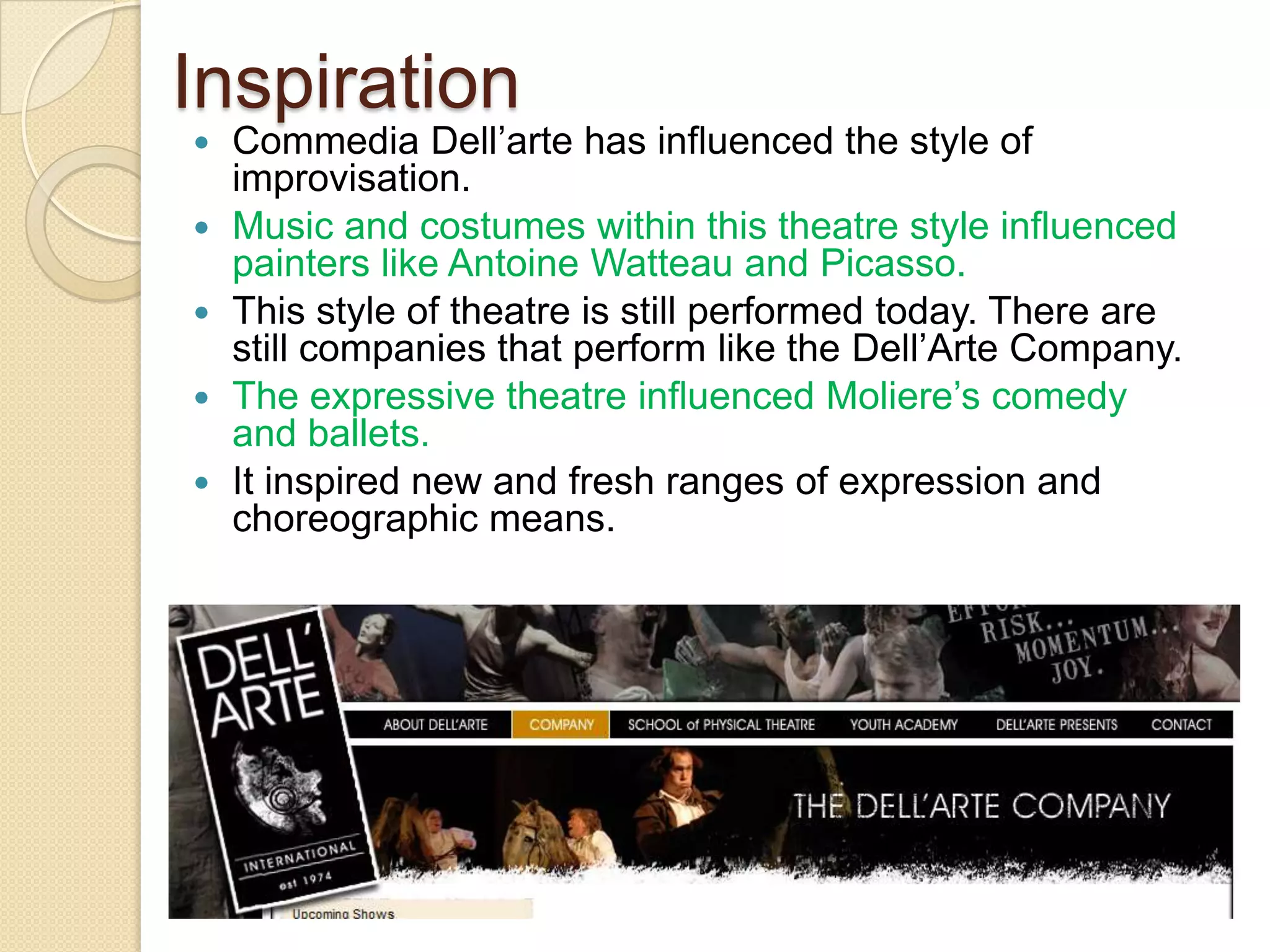 Commedia Dell'arte | PPTX