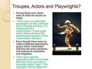 Commedia Dell'arte | PPTX