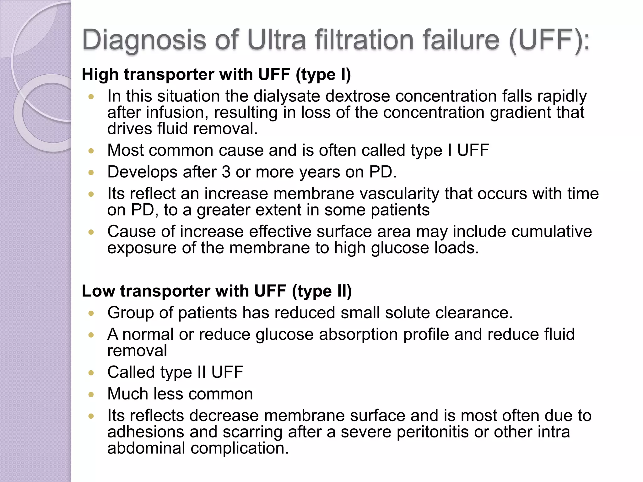 Volume status and fluid overload in peritoneal dialysis | PPTX