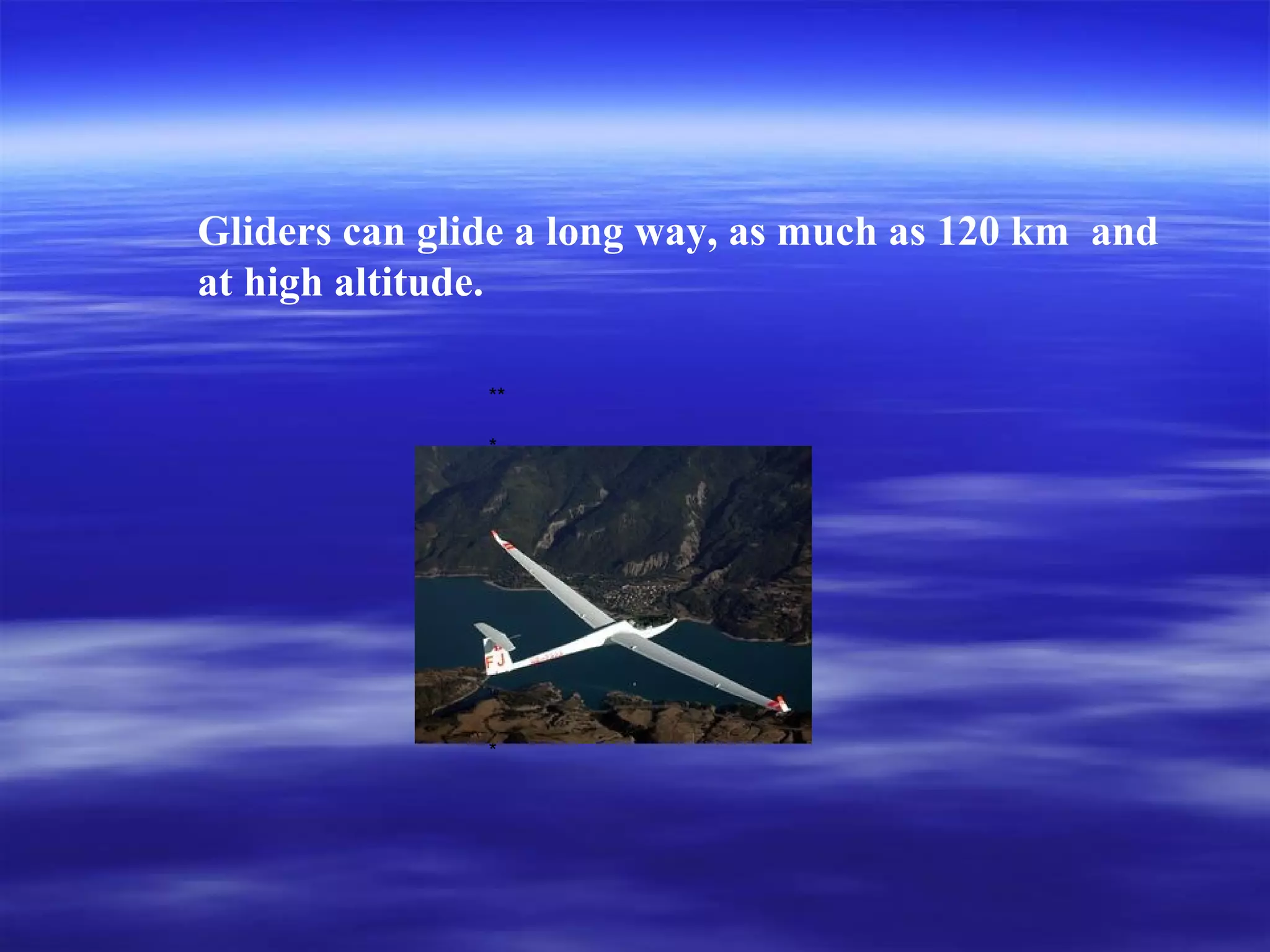 How gliders fly | PPT