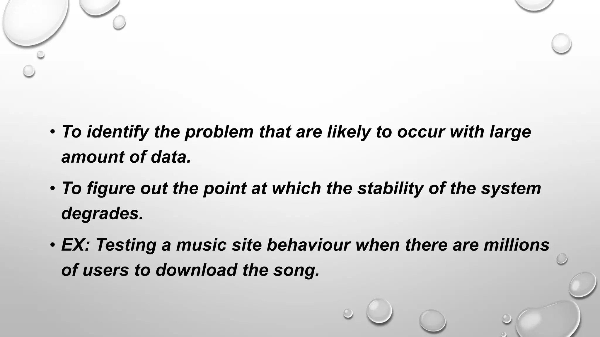 Volume Testing Pptx Computing Technology And Computing