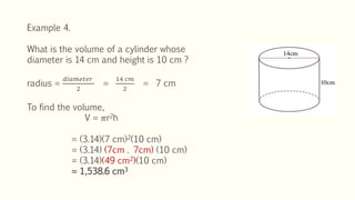 Volume, time and angle | PPTX