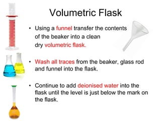Volumetric analysis | PPTX
