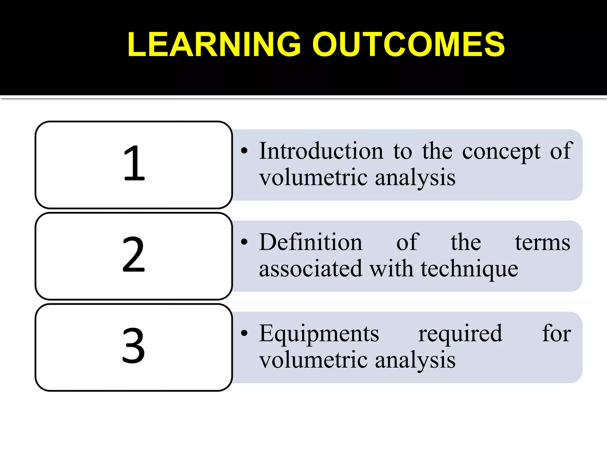Volumetric analysis | PPT