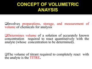 Volumetric analysis | PPT