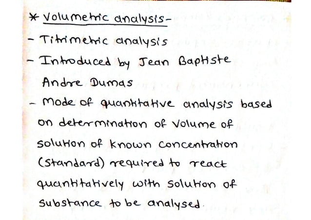 Volumetric Analysis | PDF Volumetric Analysis | PDF
