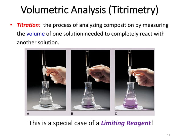 Chemistry Volumetric analysis_ Titration | PPT