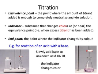 Chemistry Volumetric analysis_ Titration | PPT