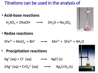 Chemistry Volumetric analysis_ Titration | PPT