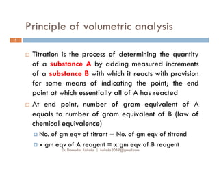 Volumetric analysis part 2 | PDF