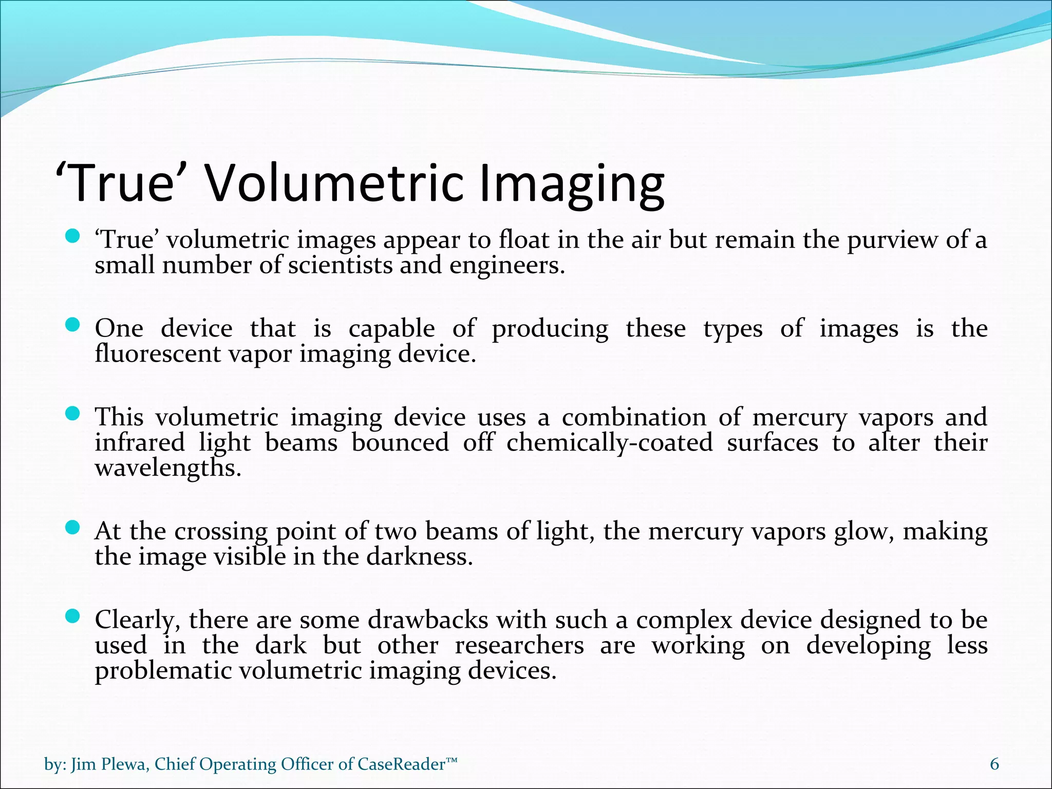 Volumetric Imaging | PPT