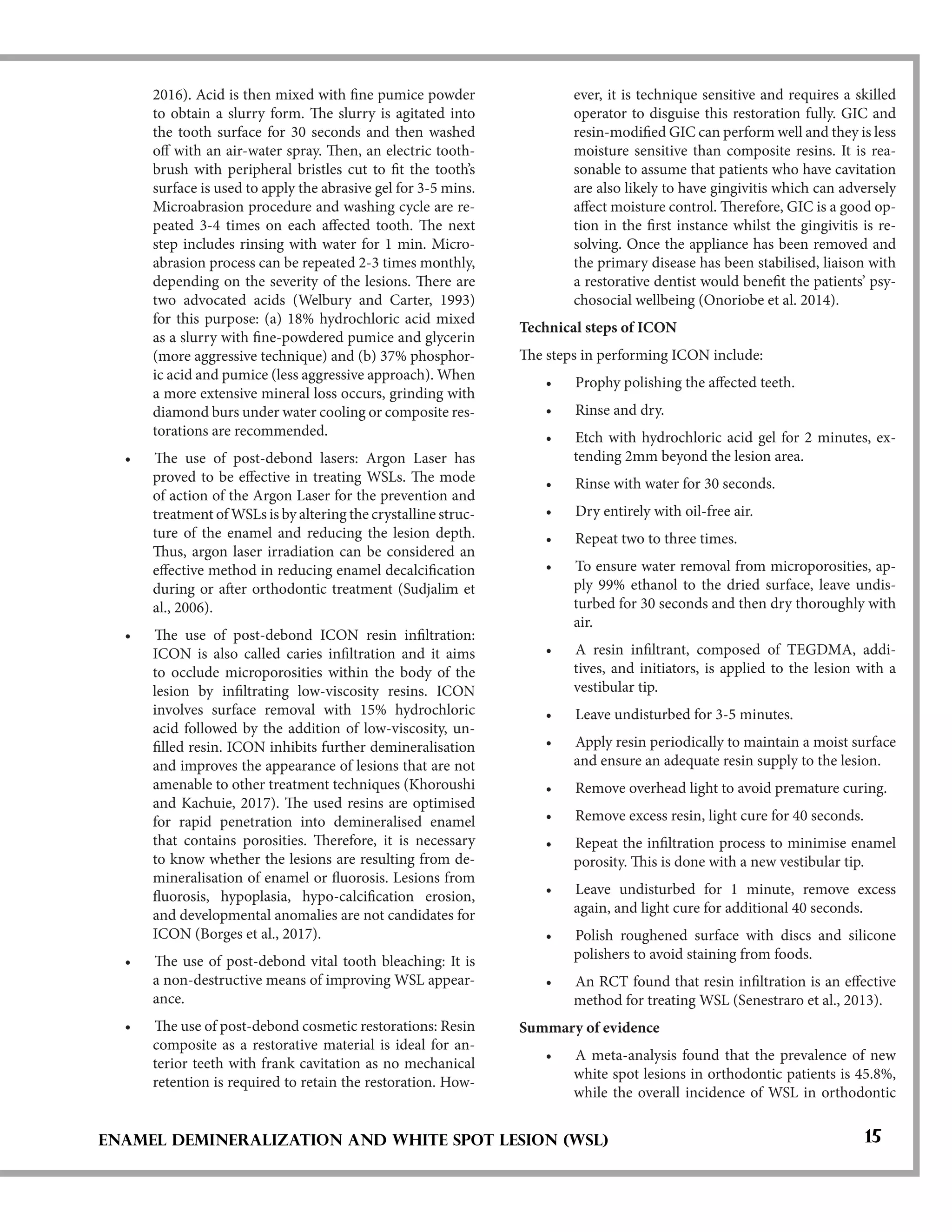 Volume 5: BENEFITS AND IATROGENIC EFFECTS OF ORTHODONTIC TREATMENT ...