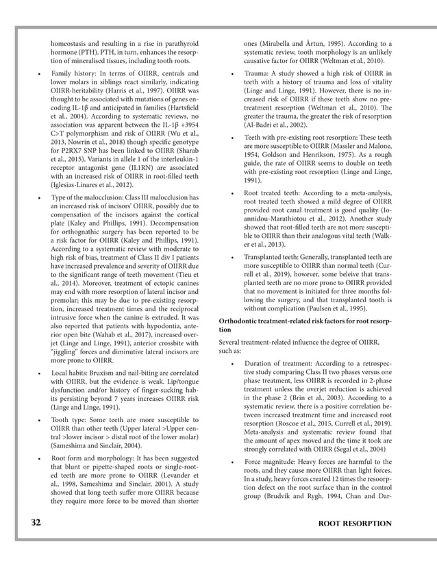 Volume 5: BENEFITS AND IATROGENIC EFFECTS OF ORTHODONTIC TREATMENT ...
