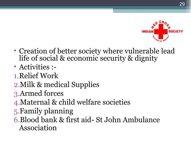 Voluntary health agencies | PPT