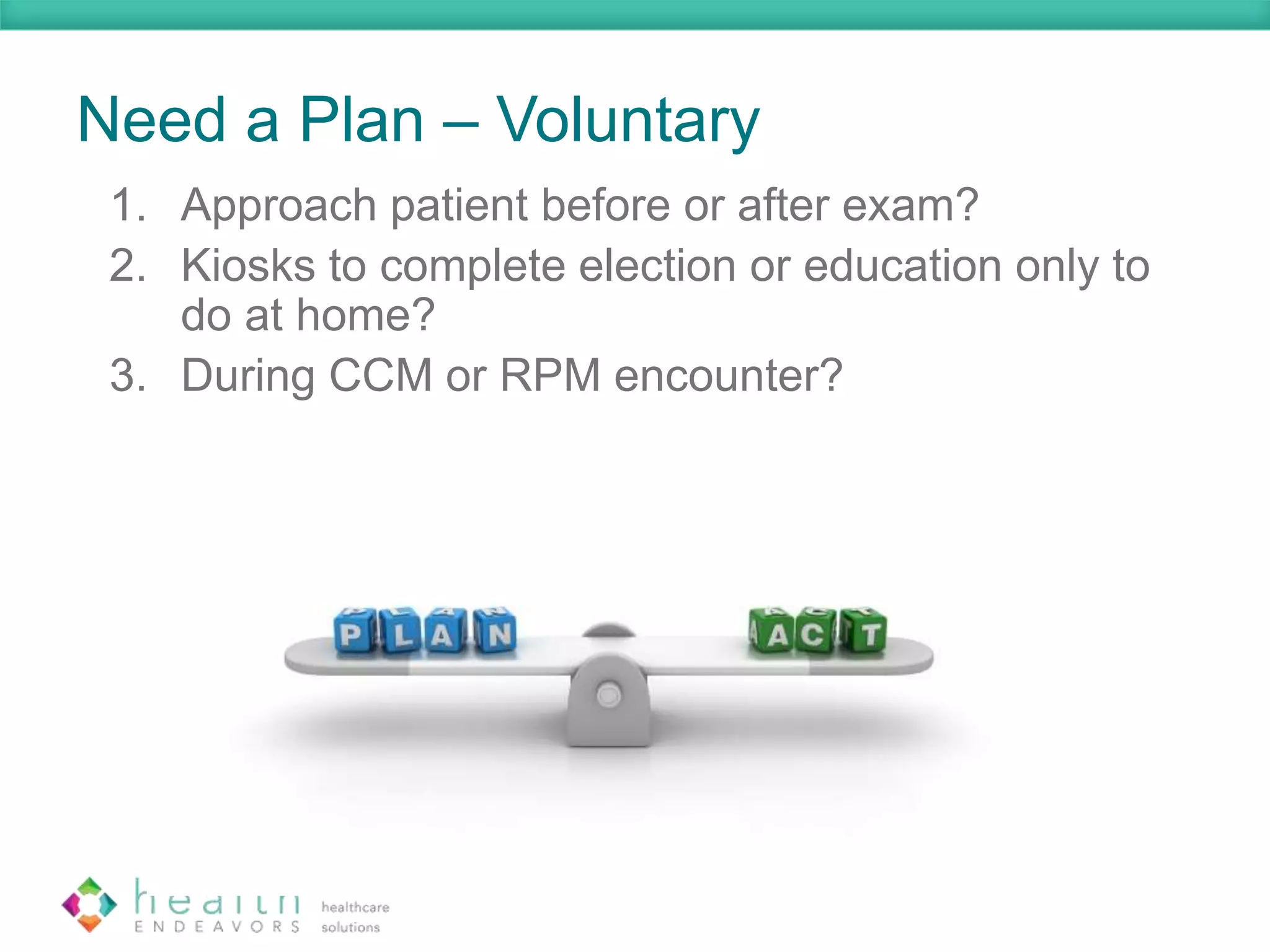 Voluntary Medicare Patient Alignment | PPTX