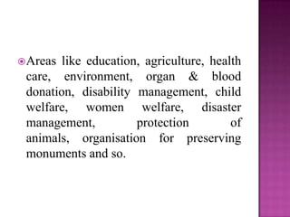 Voluntary organisation | PPTX