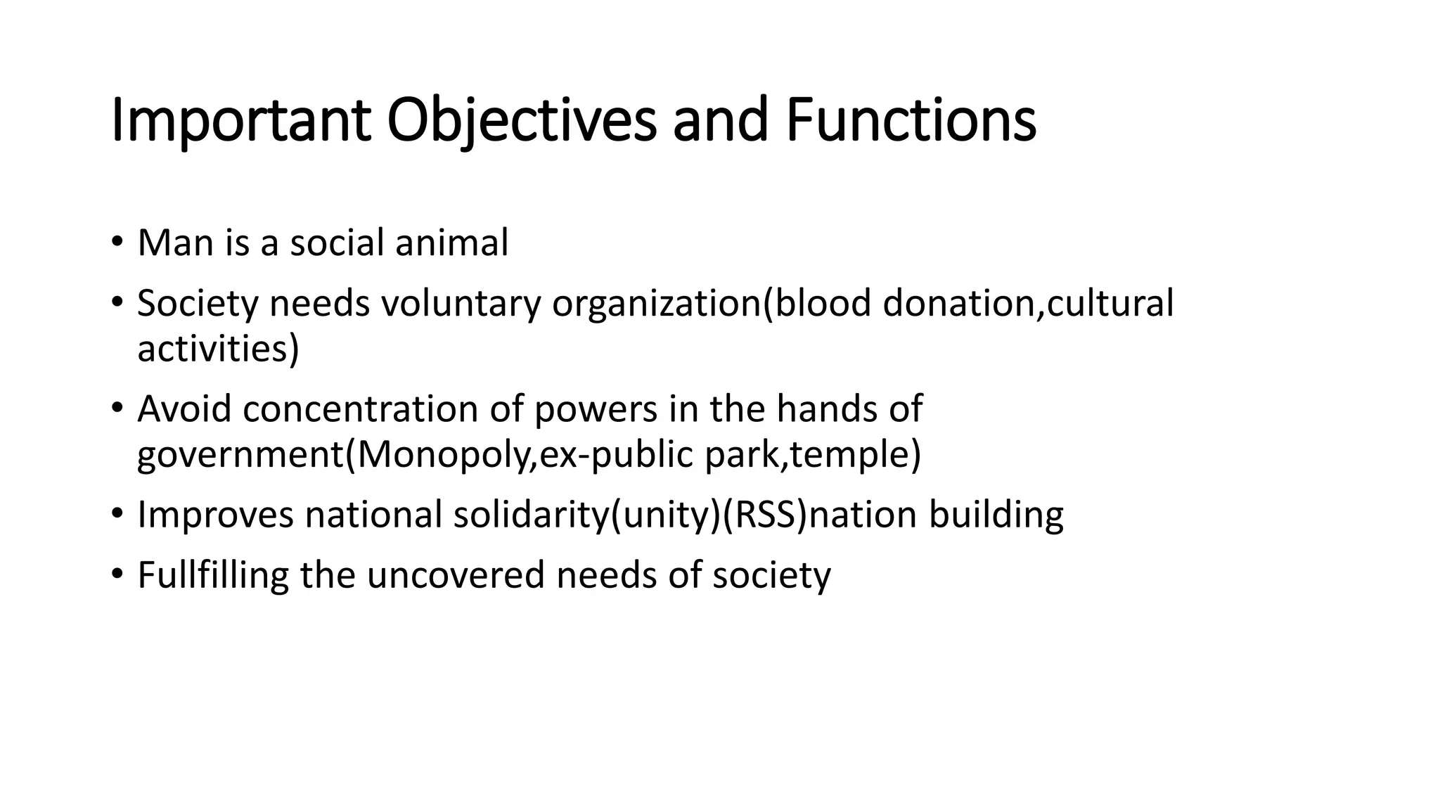 Voluntary organisations (VO) | PPT