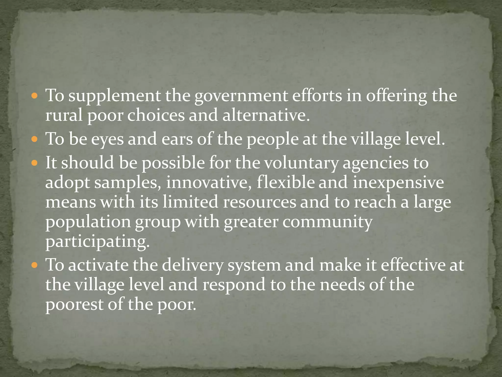 Voluntary organization | PPTX