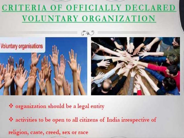 Voluntary organization