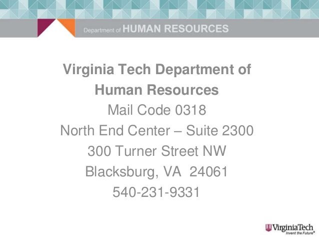 Virginia Tech - New Employee Orientation - Voluntary Retirement Savings Plans | PPT