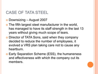 Downsizing and VRS | PPTX