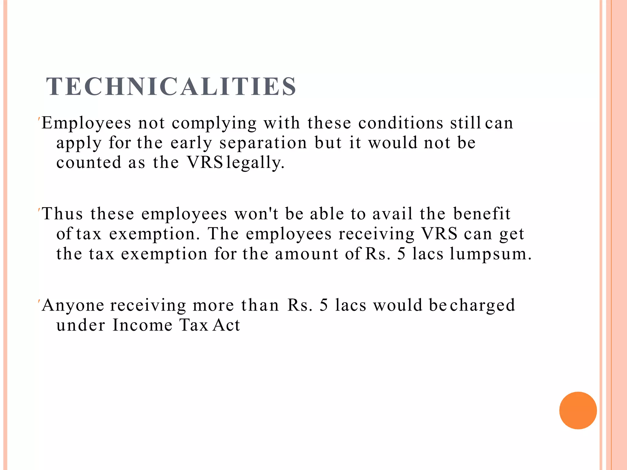 Compulsory retirement and voluntary retirement | PPTX